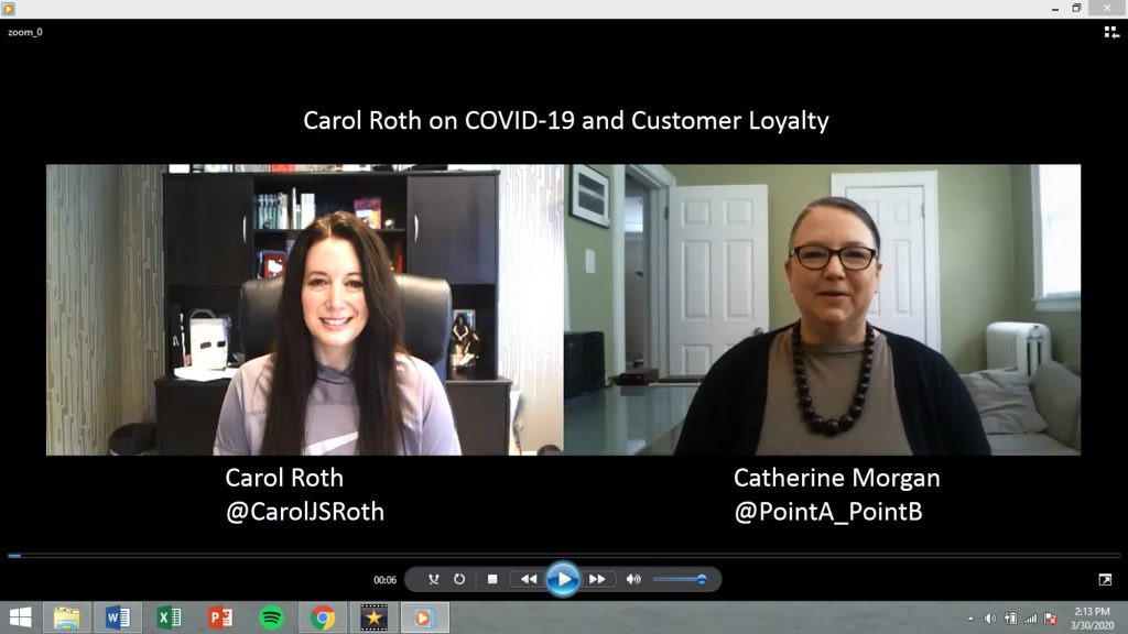 Carol Roth on COVID-19 and Customer Loyalty | Business Unplugged ...