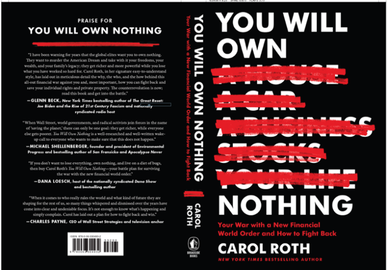 You Will Own Nothing Book | Carol Roth